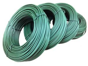 Vinyl/PE/PVC Coated Galvanized Wire |Green, black, white| All size