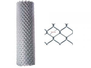 Galvanized Diamond Mesh | Chain Link fence, Rust proof | Full size