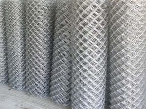 Galvanized Diamond Mesh | Custom Design | Full Size