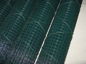 PVC Coated Hardware Cloth | Black & Green Vinyl Coated | All size