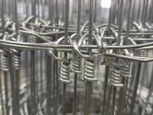 Game Fence | High Tensile Fixed knot fence | Galvanized- Full size