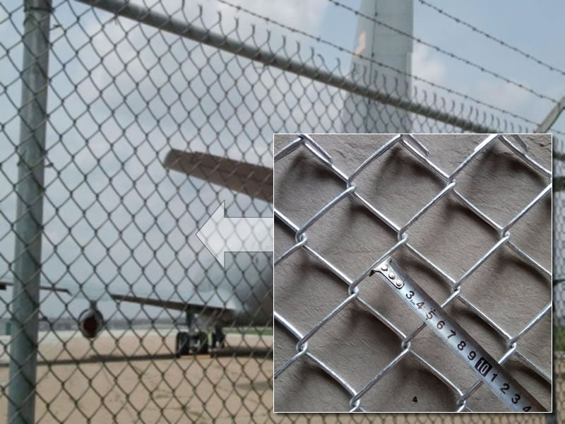 Galvanized Chain Link Fencing | Steel Wire Mesh