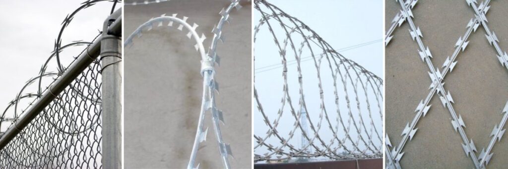 Galvanized Concertina Wire | Razor Barbed Wire | Bto-22 Blade, All Type