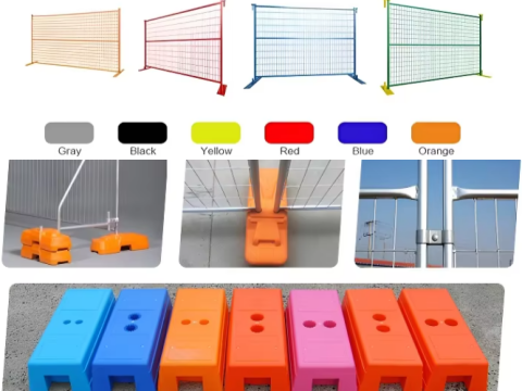Portable Fence Panels | Moveable& temporary fence panel Factory